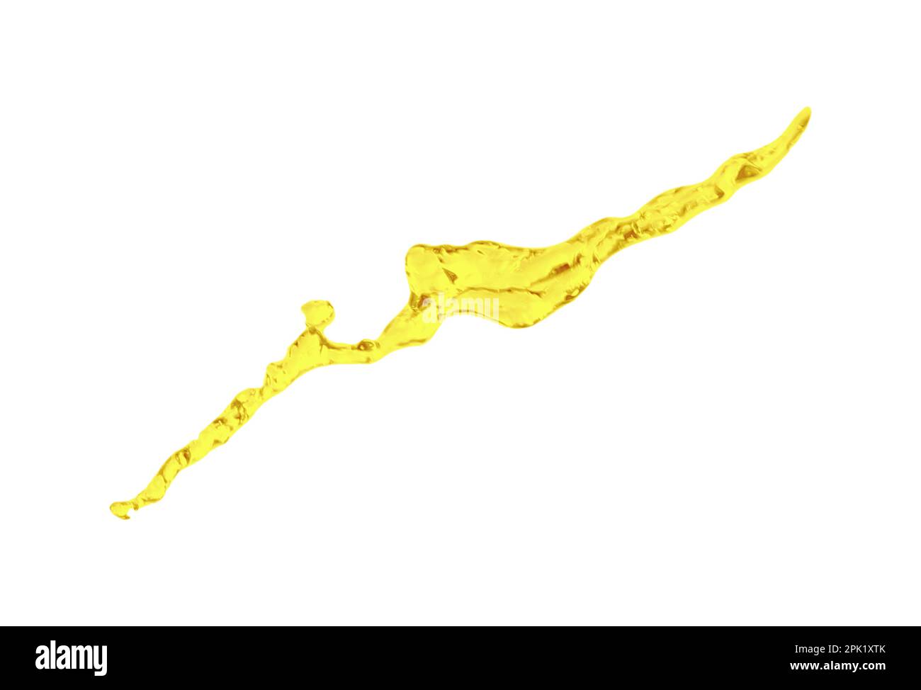 Natural organic cooking oil splashing on white background Stock Photo ...