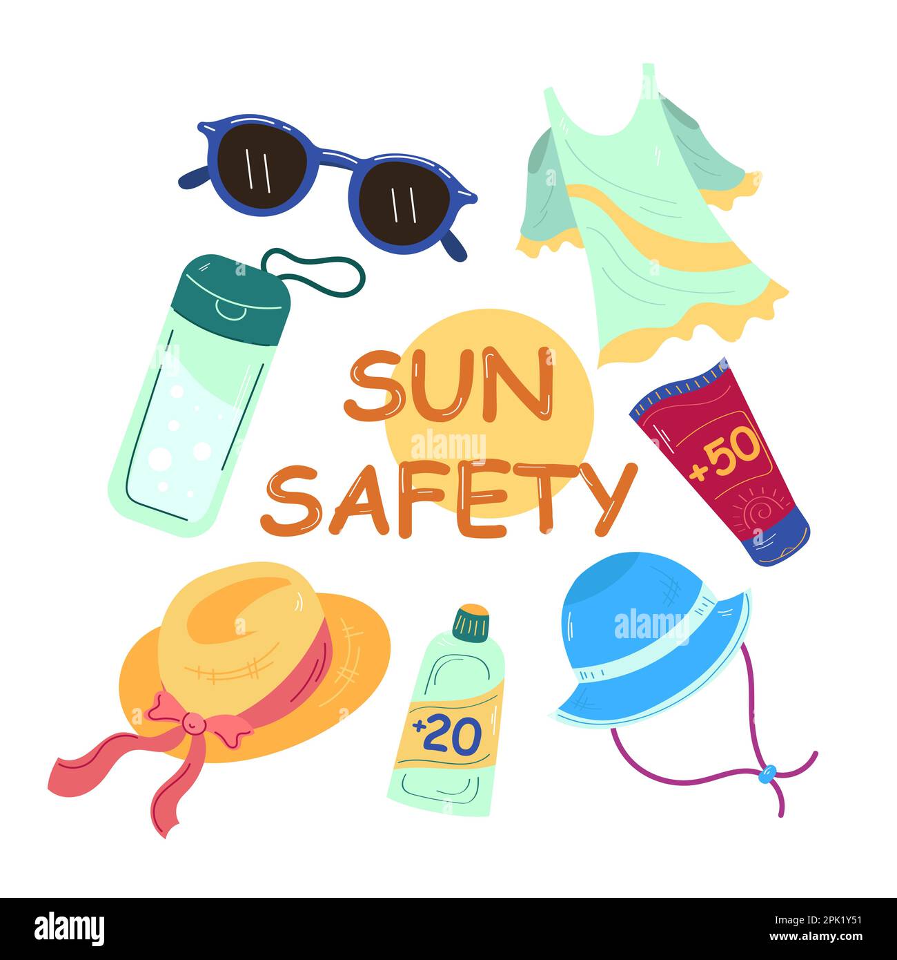 Protection against sun Cut Out Stock Images & Pictures - Alamy