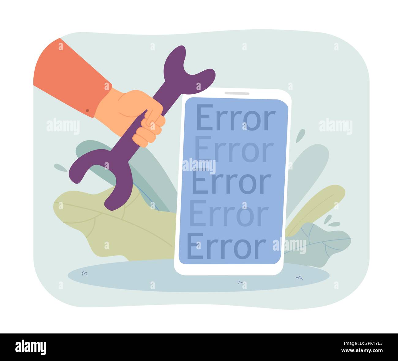 Telephone network maintenance Stock Vector Images - Alamy