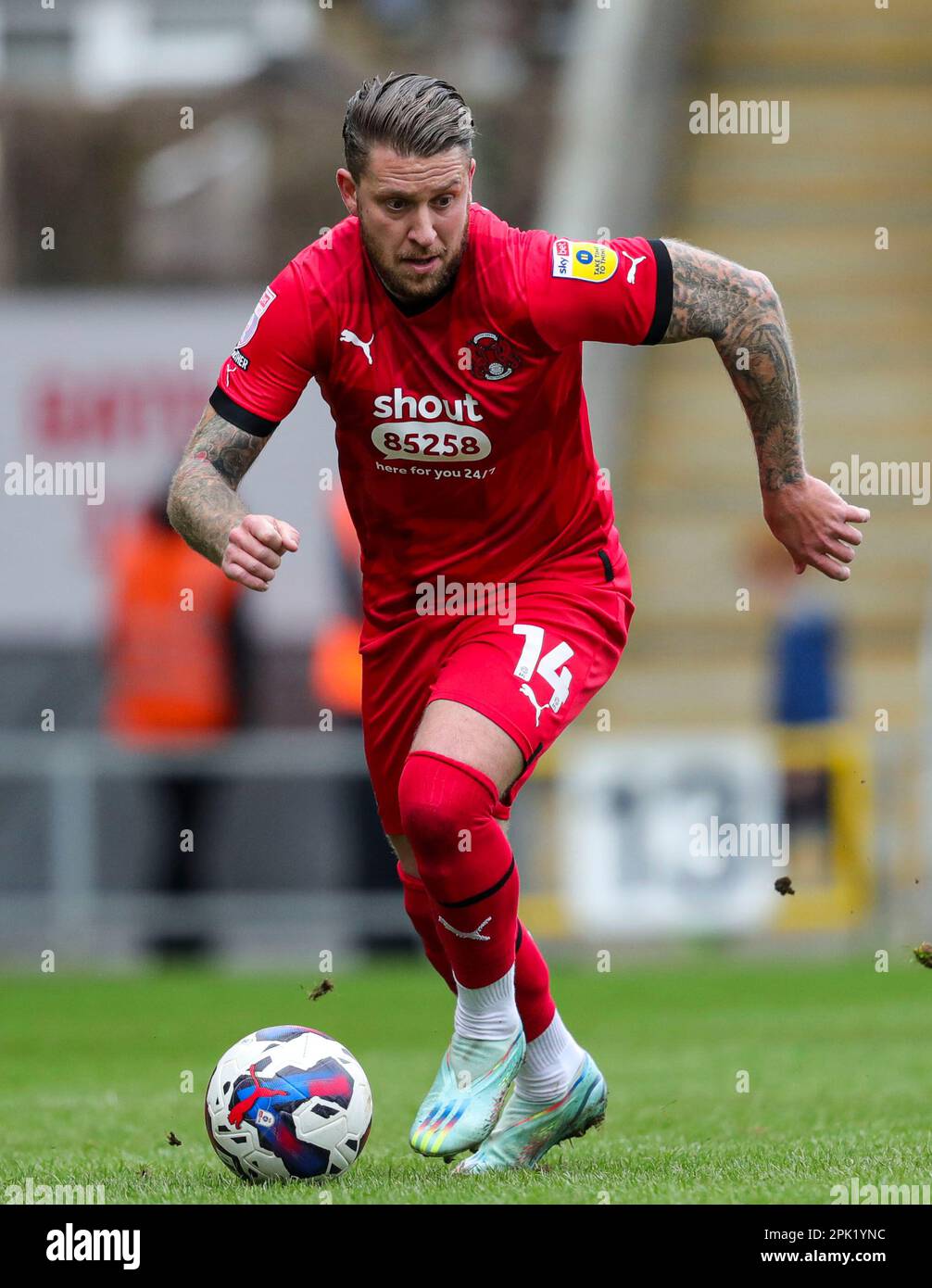 Leyton Orient's George Moncur during the Sky Bet League Two match at ...
