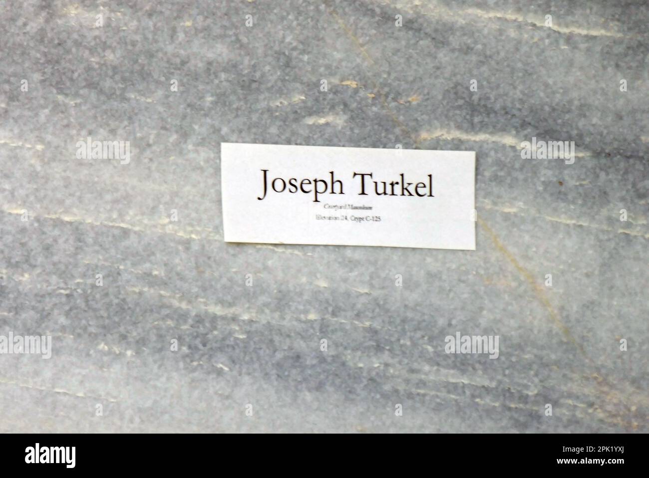 Los Angeles, California, USA 4th April 2023 Actor Joe Turkel's Grave at ...
