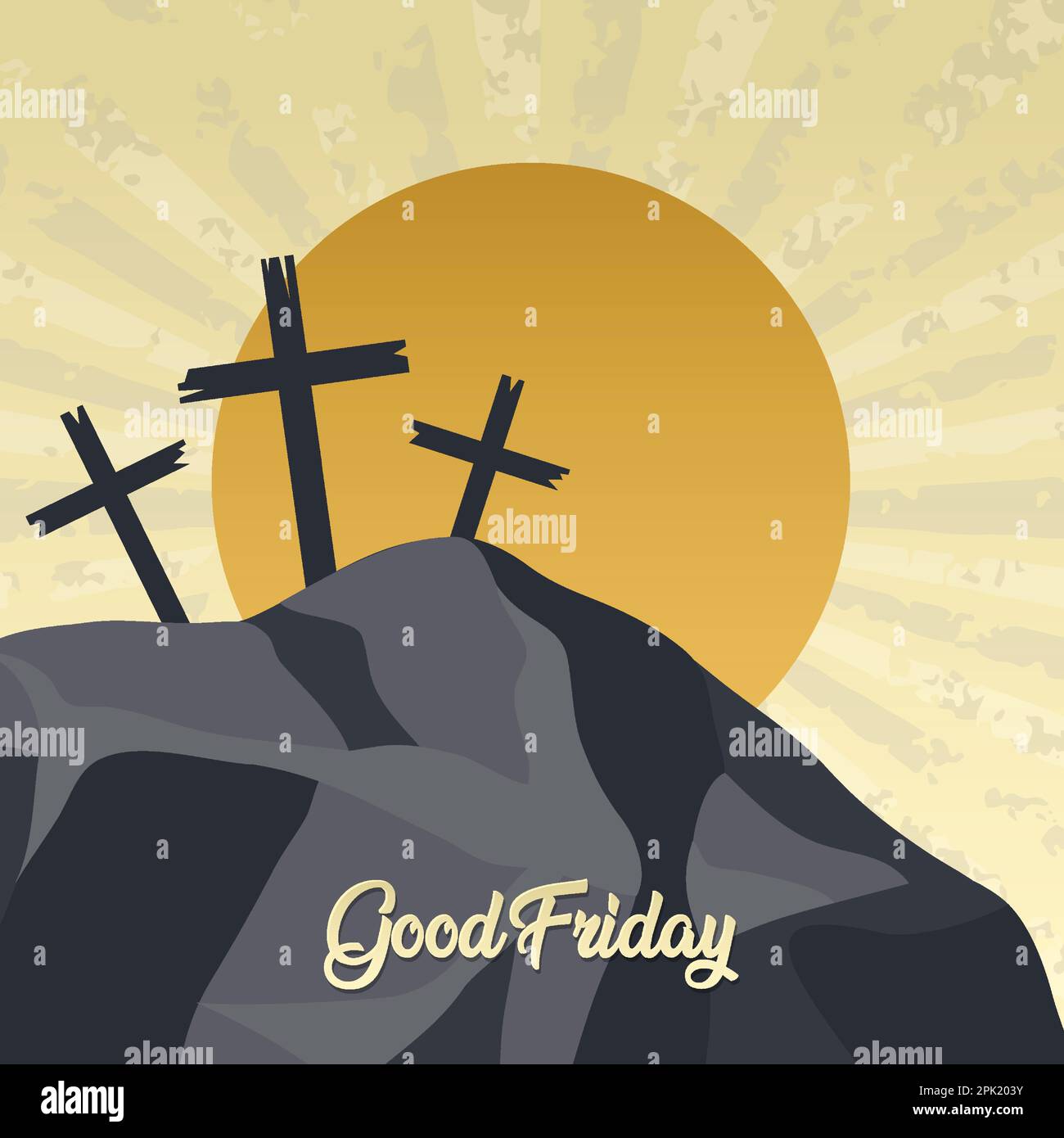 Good Friday Three Crosses
