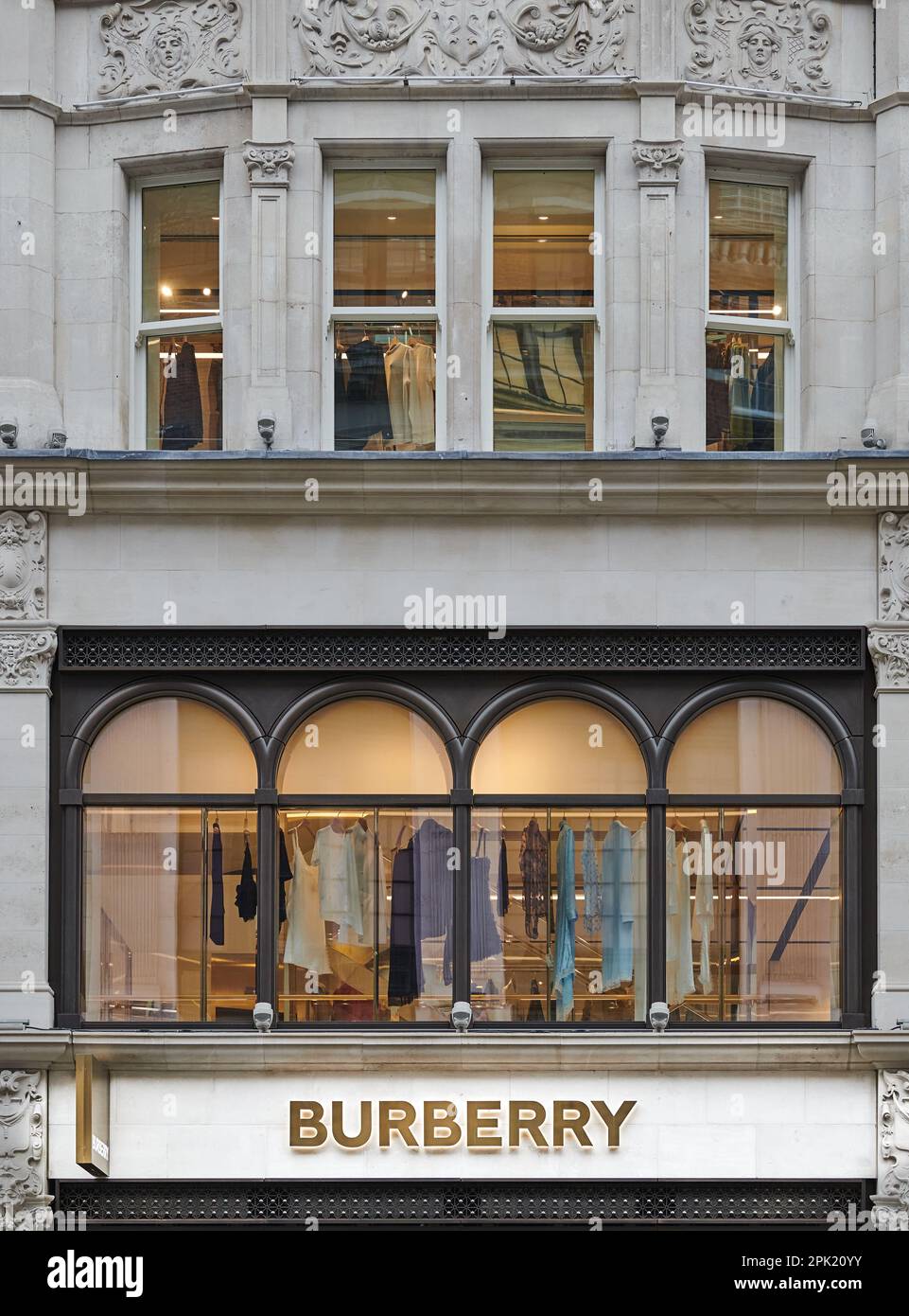 Burberry shop, London, England Stock Photo - Alamy