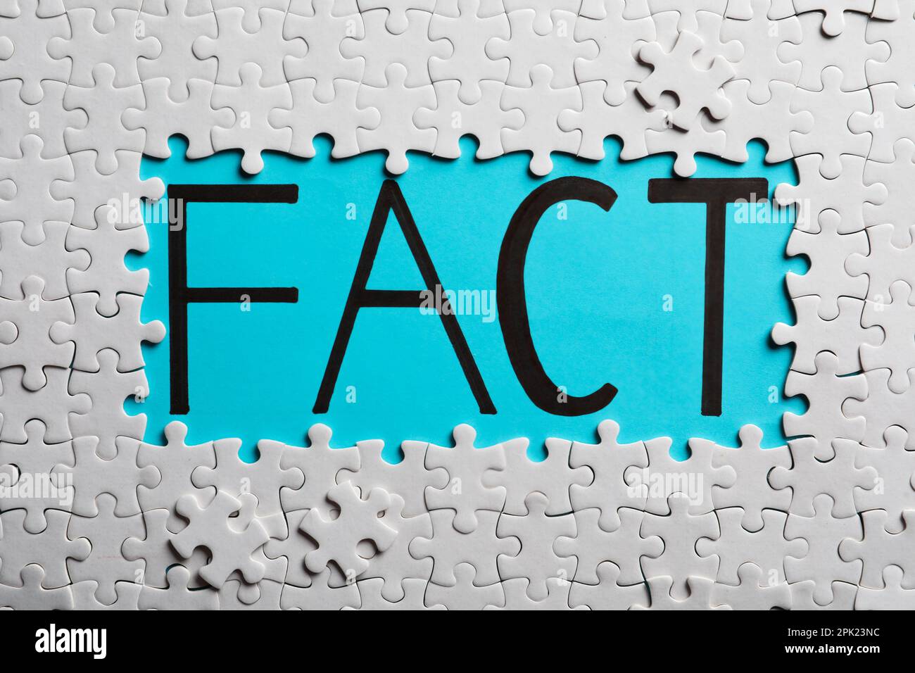 Fact written hi-res stock photography and images - Alamy