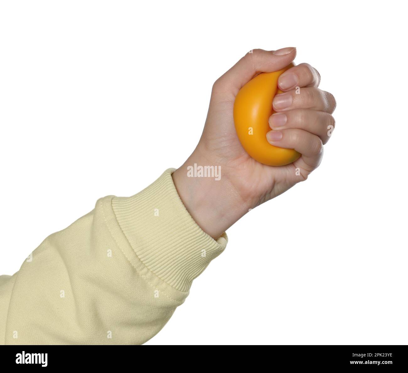 Stressball squeezing hi-res stock photography and images - Alamy