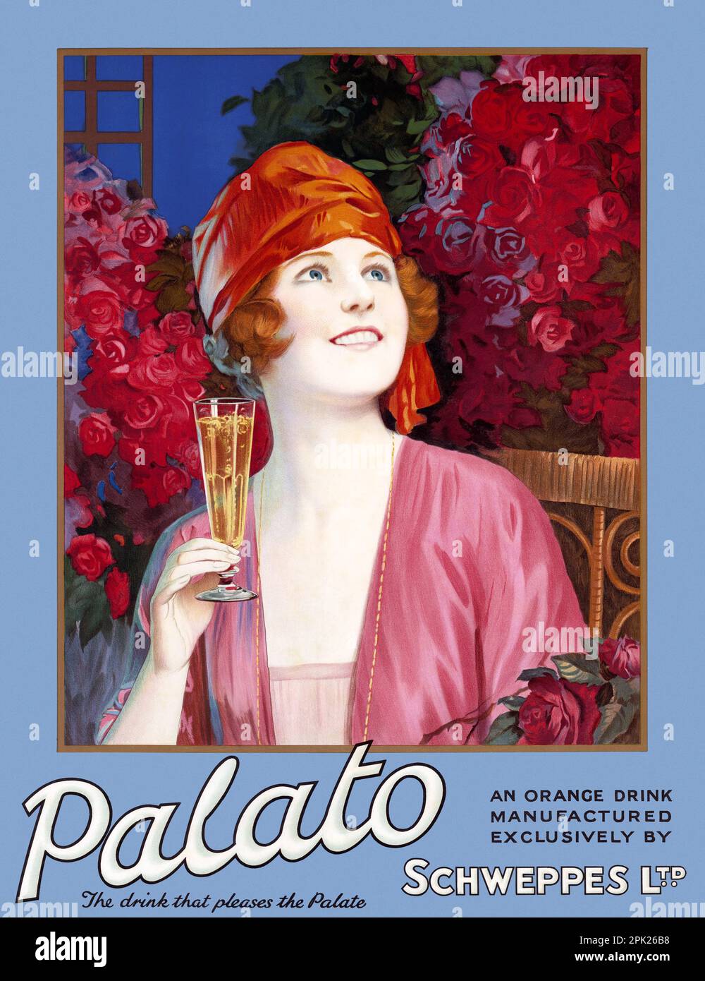 Palato the drink that pleases the palate. An orange drink manufactured ...
