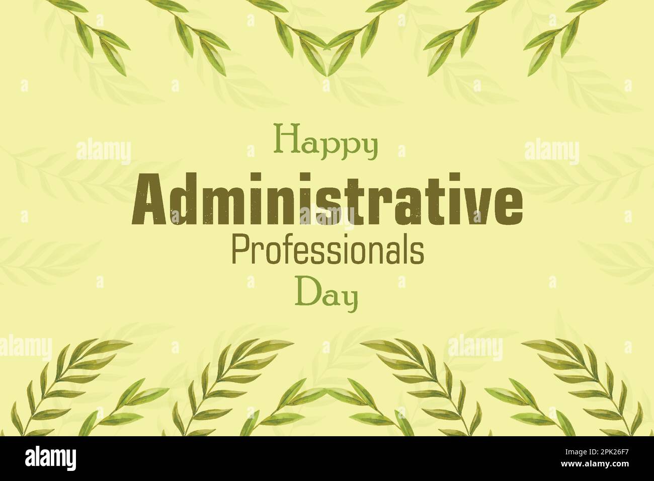 Administrative Professionals Day, Secretaries Day or Admin Day. Holiday ...