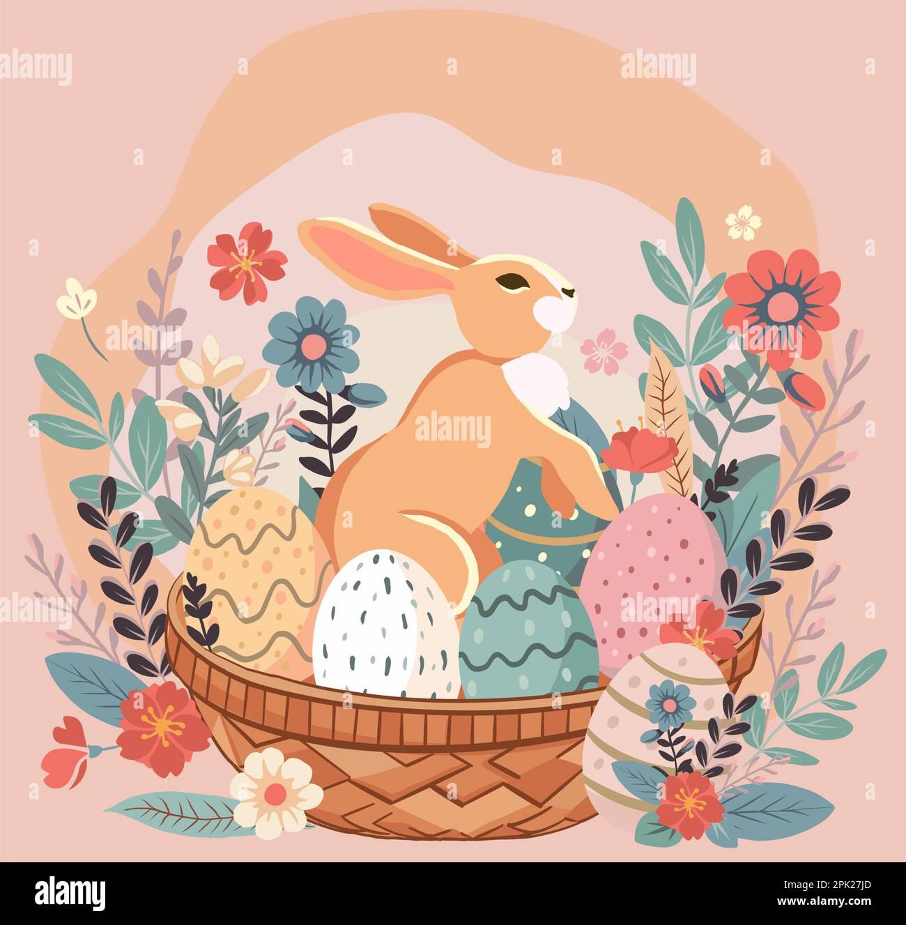 Rabbits silhouettes for design use hi-res stock photography and images ...