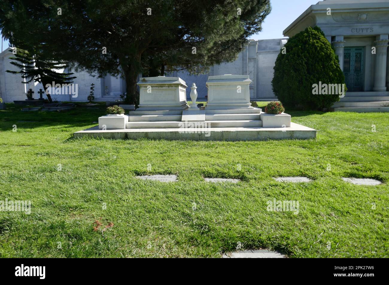 Los Angeles, California, USA 4th April 2023 Cohn Family Graves in ...