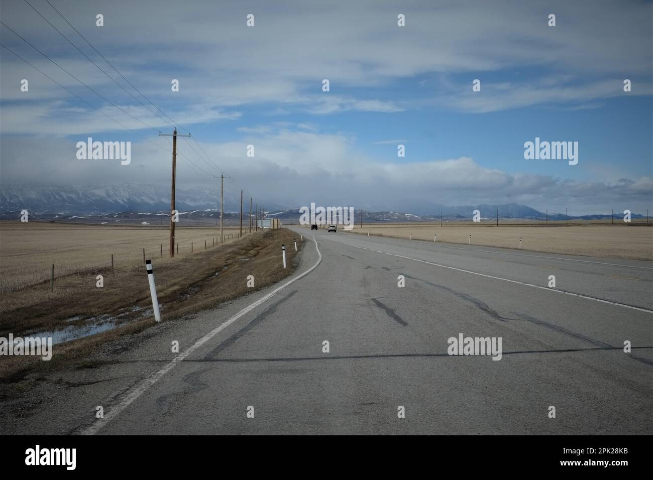 Wide Open space, Alberta, Canada Stock Photo - Alamy