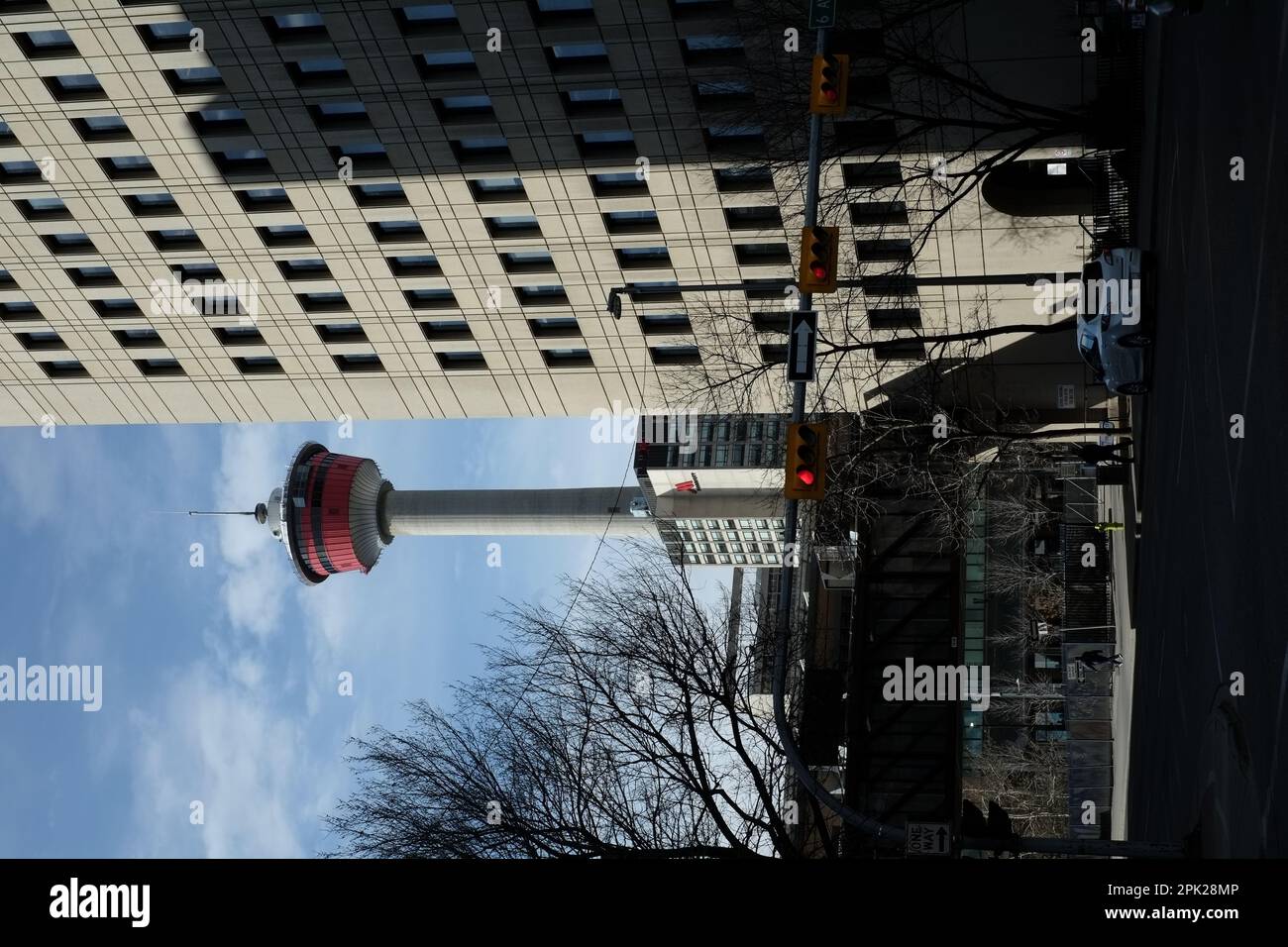 Calgary tower views hi-res stock photography and images - Alamy
