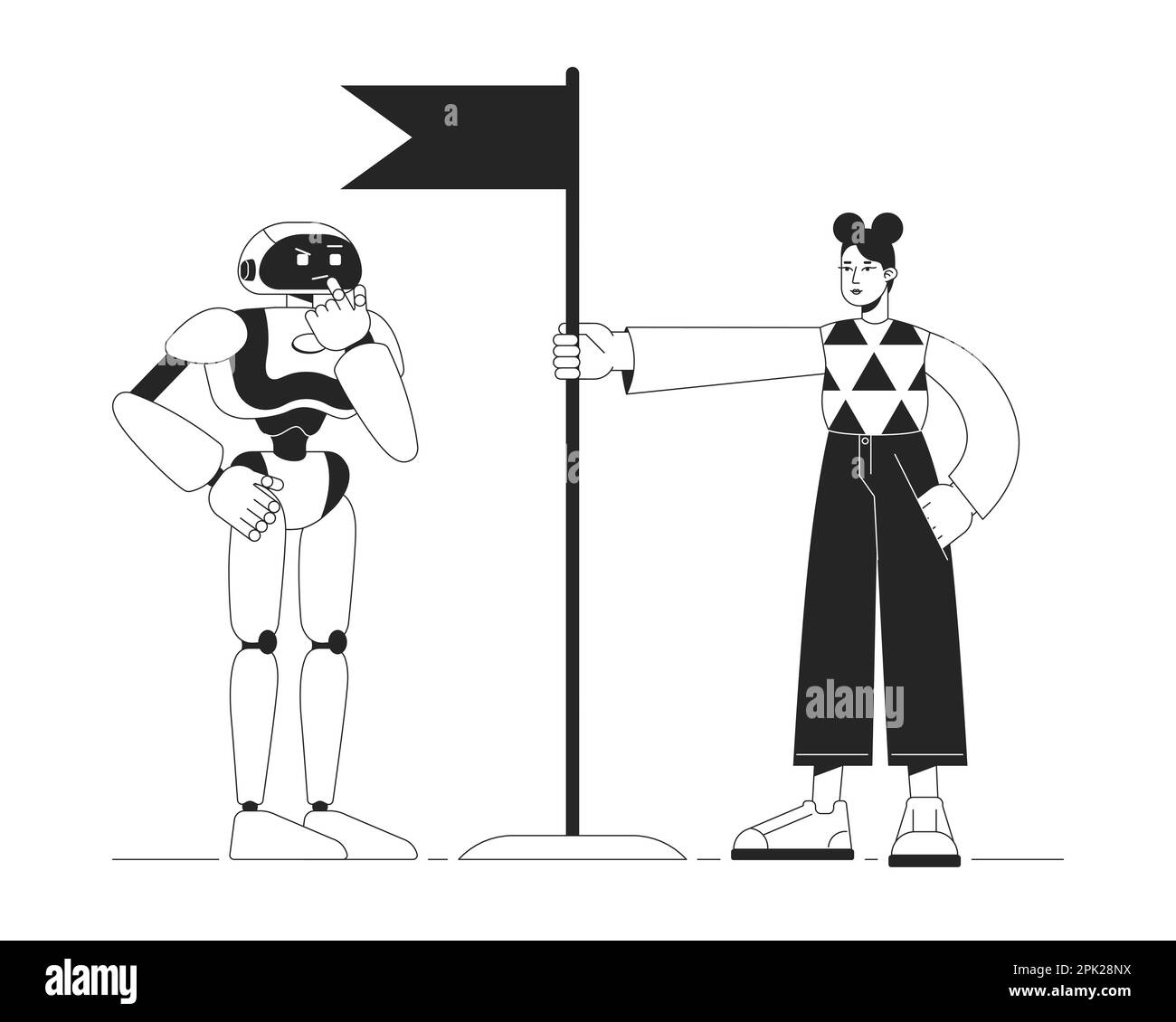 Virtual training machine Stock Vector Images - Alamy