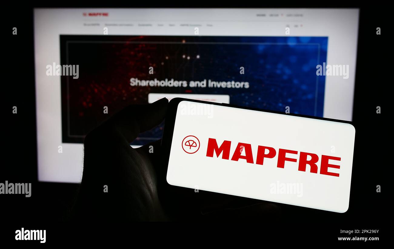 Mapfre logo hi-res stock photography and images - Alamy