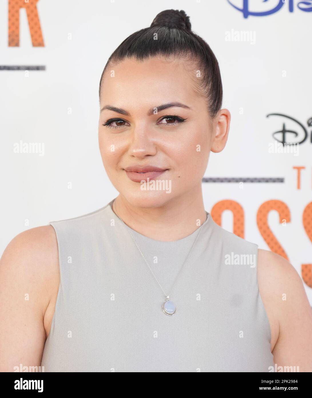 Los Angeles Usa 04th Apr 2023 Gabriela Lopez Arrives At The Disney Original Series The