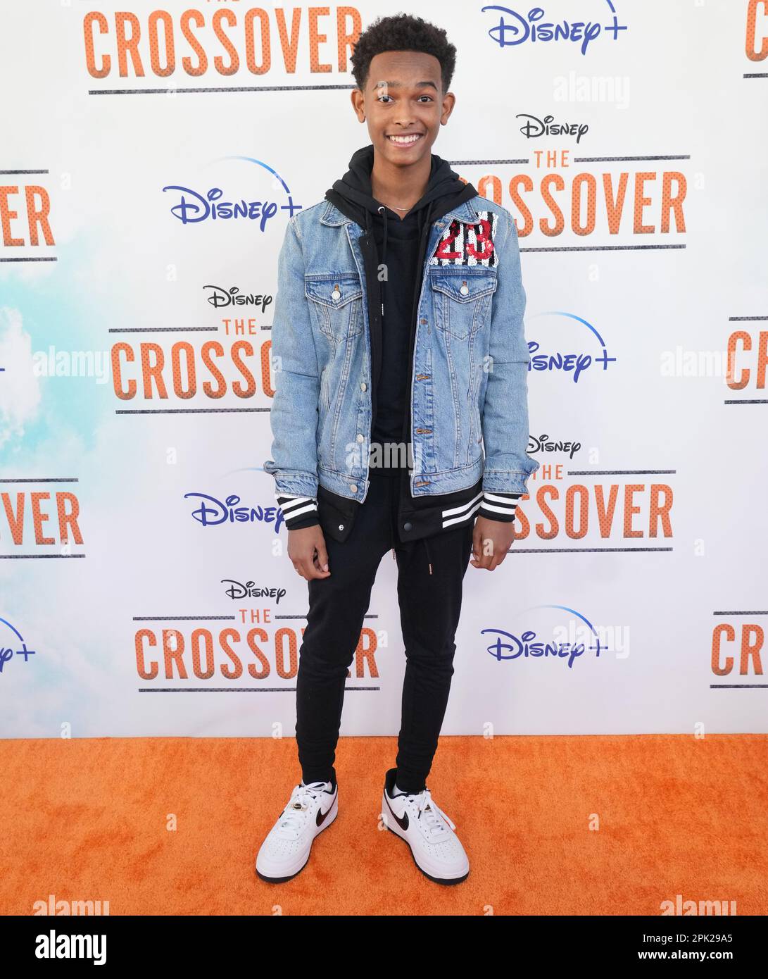 Los Angeles, USA. 04th Apr, 2023. Kyan Samuels arrives at the Disney ...