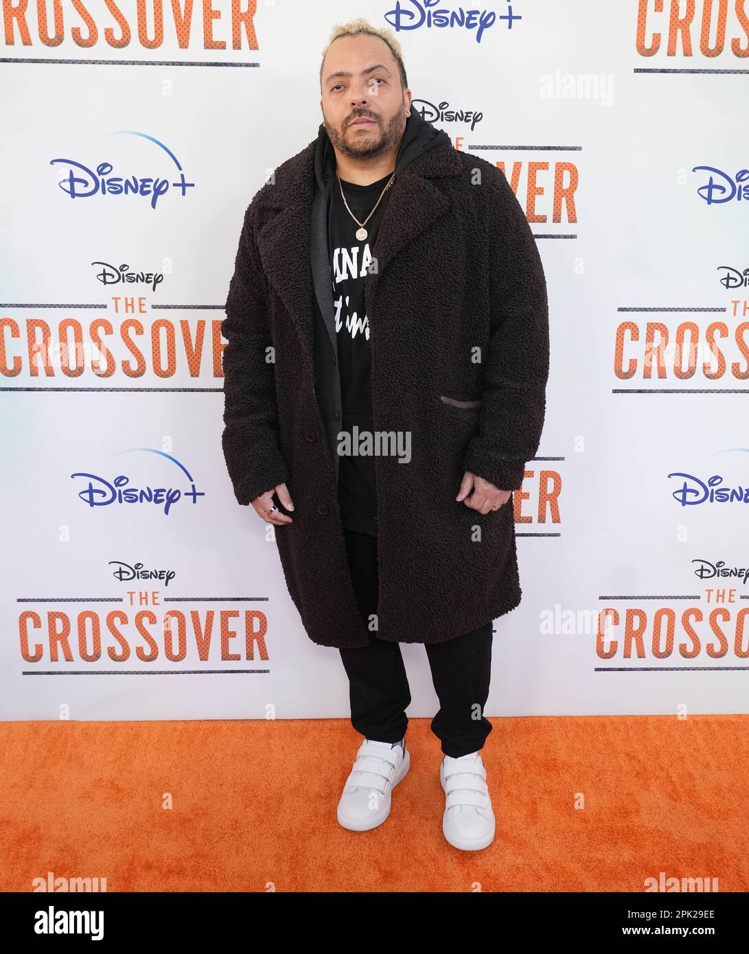 Kovas arrives at the Disney+ Original Series' THE CROSSOVER Premiere ...