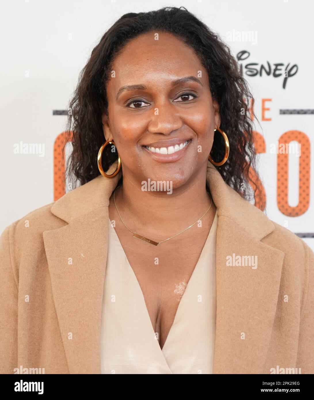 Erika Harrison arrives at the Disney+ Original Series' THE CROSSOVER ...