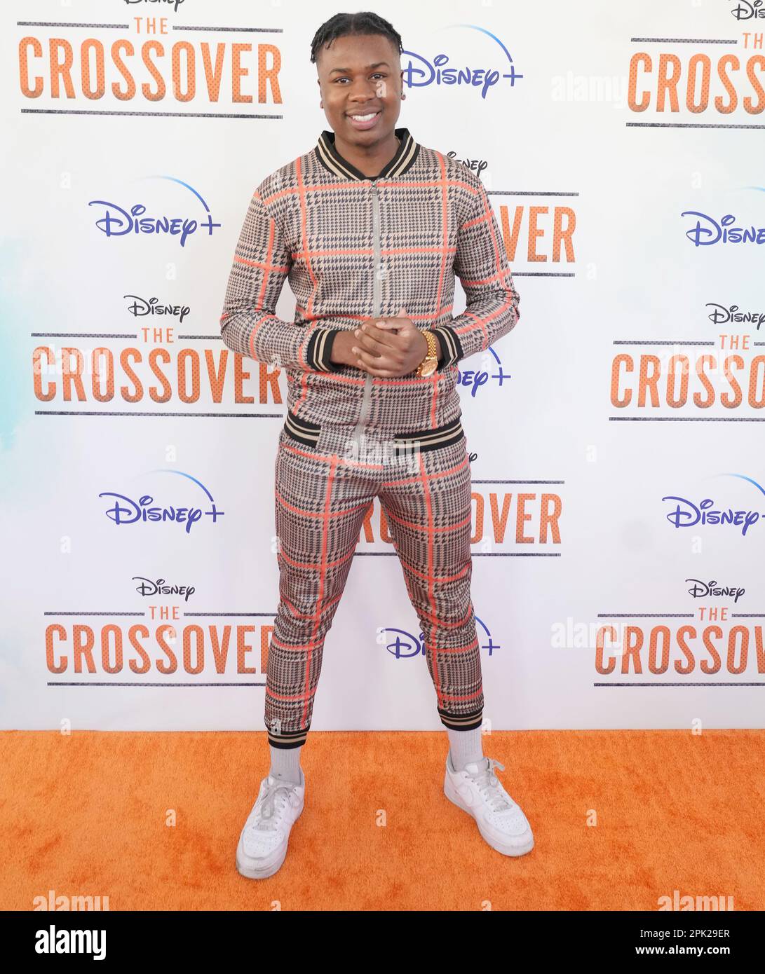 Jonathan Peter arrives at the Disney+ Original Series' THE CROSSOVER ...