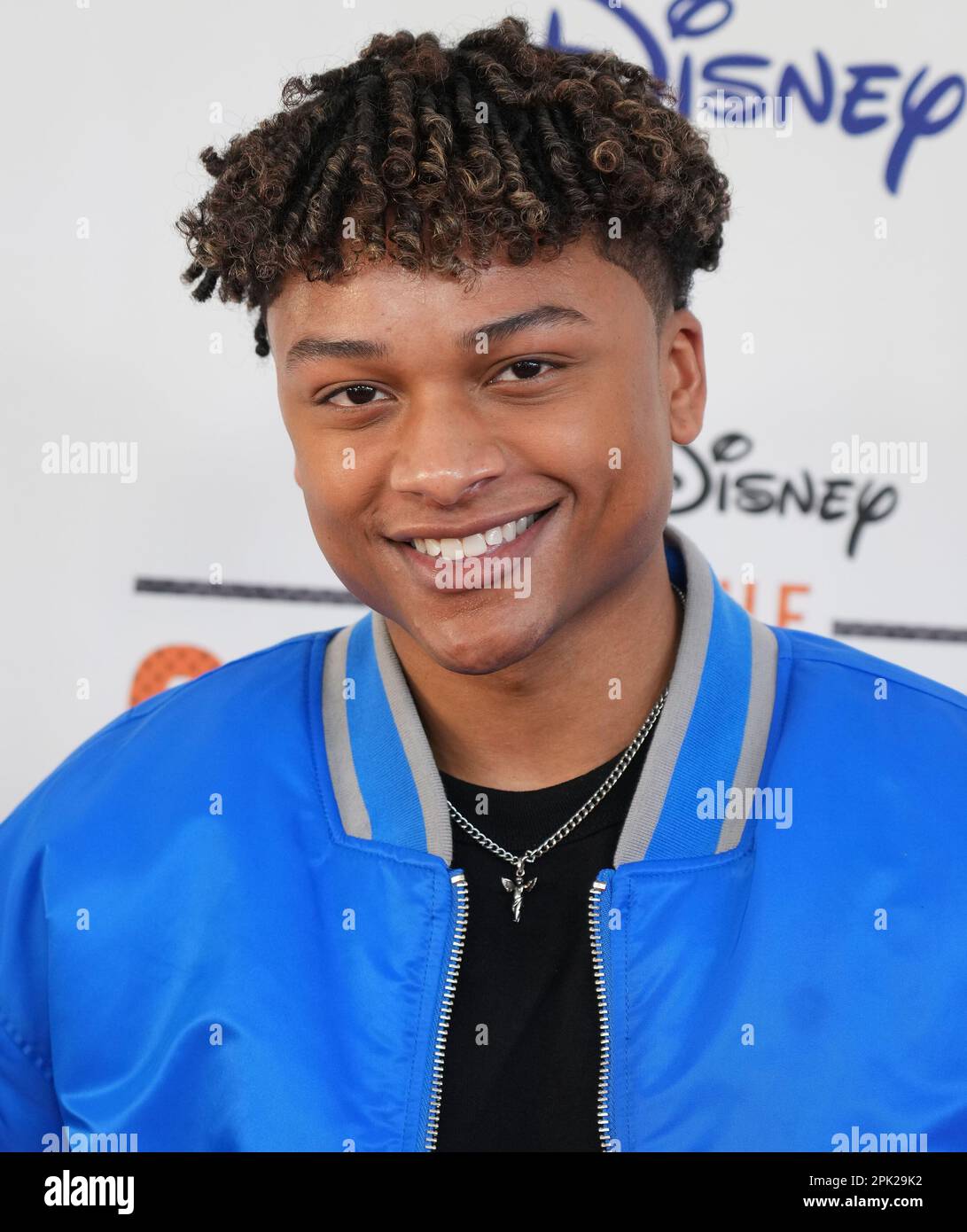 Andre Swilley arrives at the Disney+ Original Series' THE CROSSOVER ...