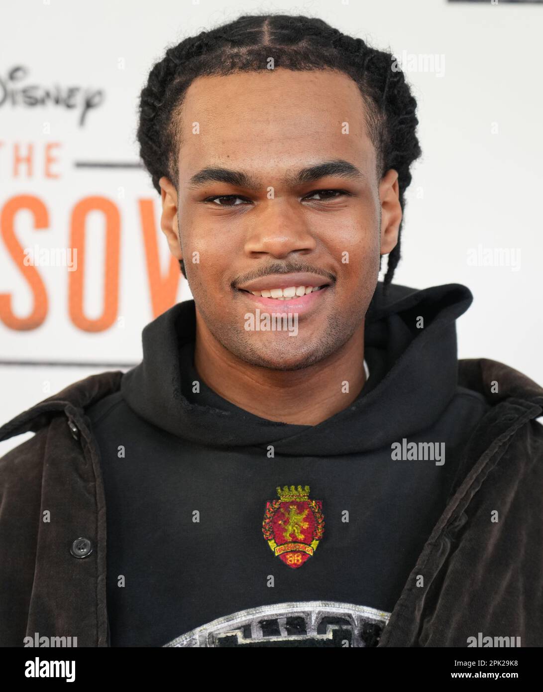 Los Angeles, USA. 04th Apr, 2023. Mekhi Hewling arrives at the Disney ...