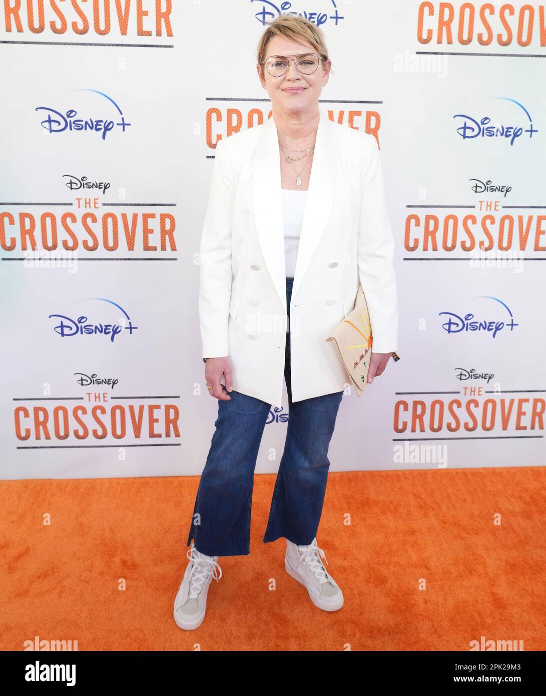 Erin O'Malley arrives at the Disney+ Original Series' THE CROSSOVER ...