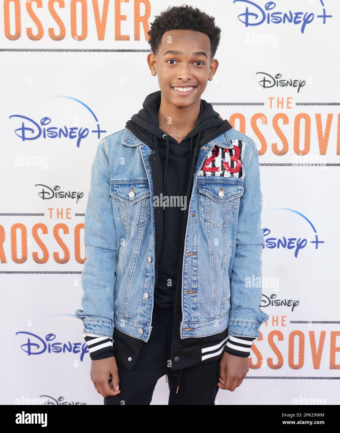 Los Angeles, USA. 04th Apr, 2023. Kyan Samuels arrives at the Disney ...
