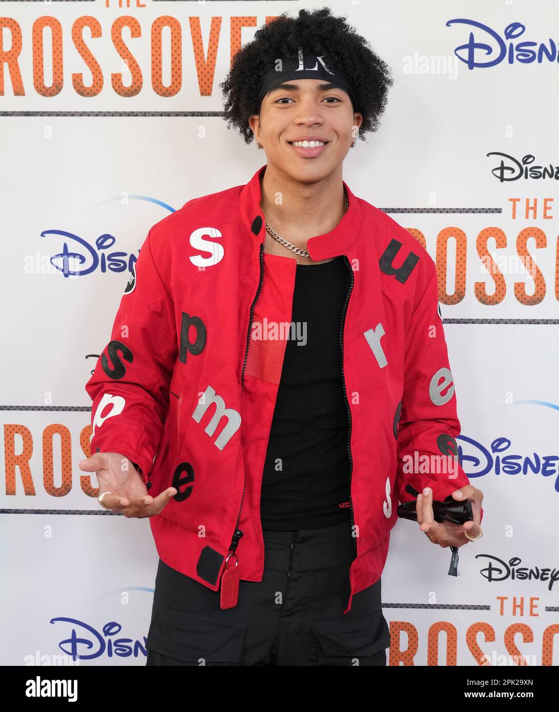 La'Ron Hines arrives at the Disney+ Original Series' THE CROSSOVER ...