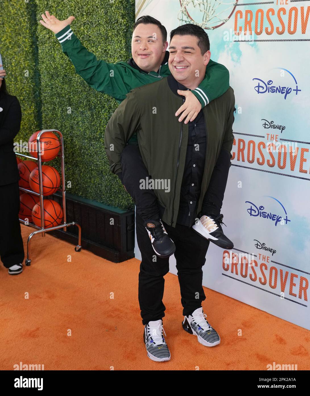 Los Angeles, USA. 04th Apr, 2023. (L-R) Zachary Valentine and Patrick ...