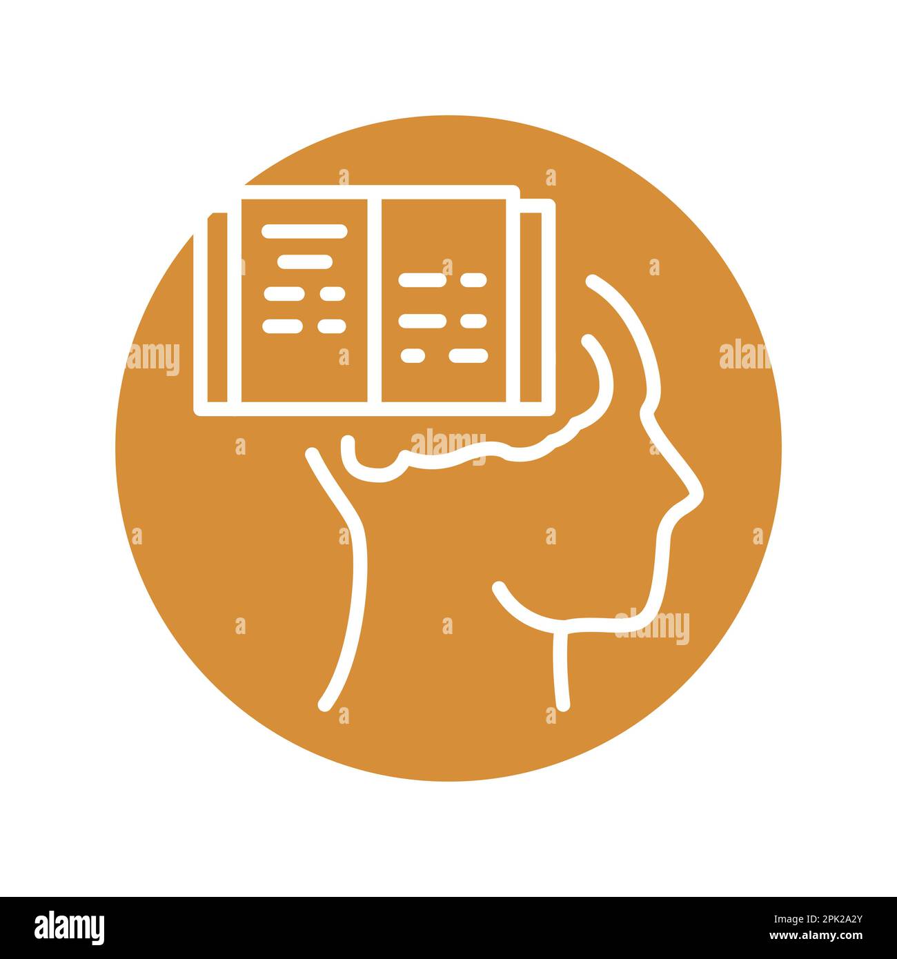 Knowledge black line icon. Self development. Pictogram for web page ...