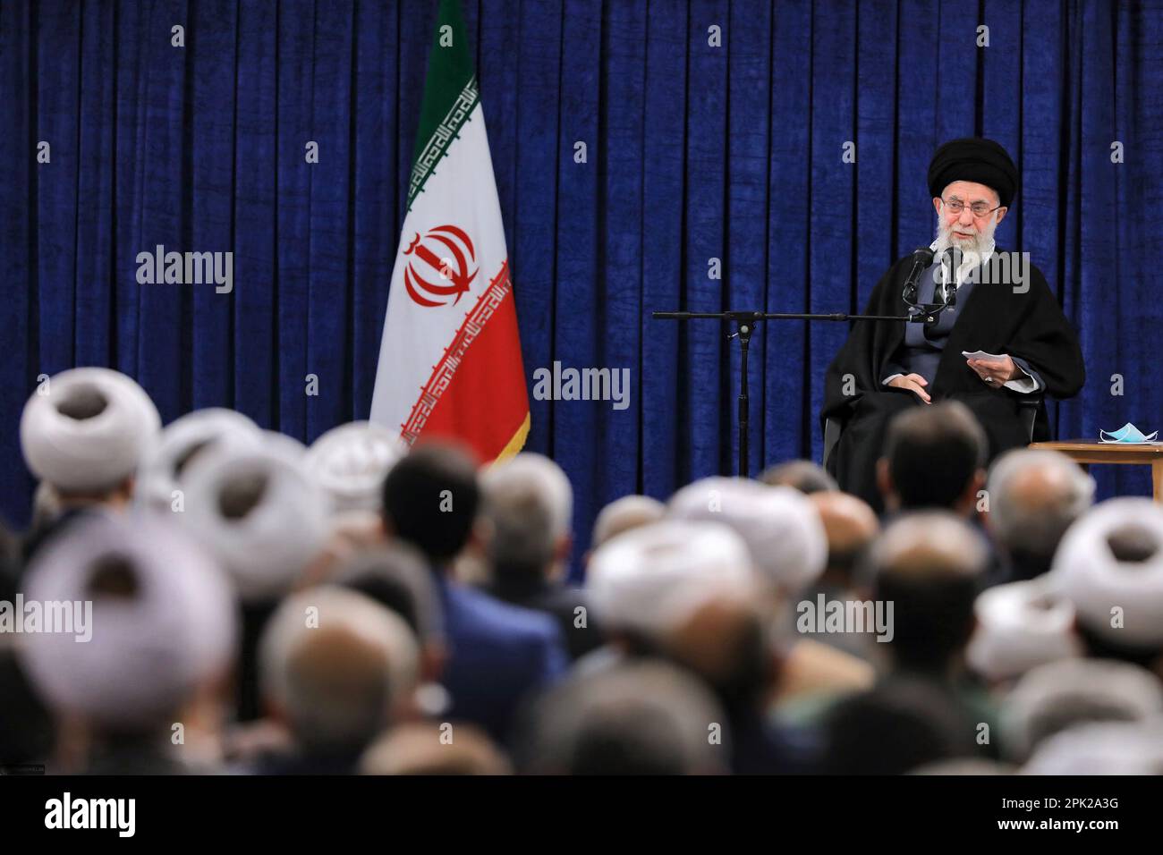 Tehran, Tehran, Iran. 5th Apr, 2023. This handout picture provided by ...