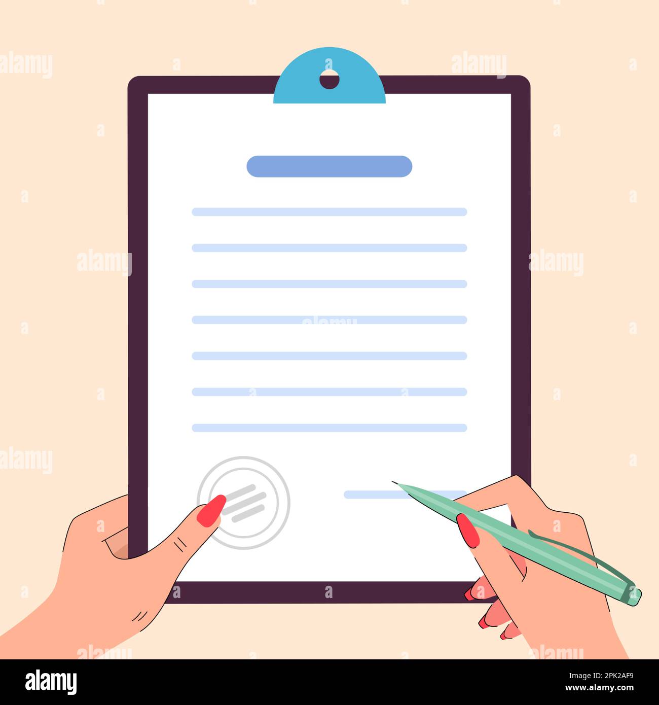 Certificate of ownership Stock Vector Images - Alamy