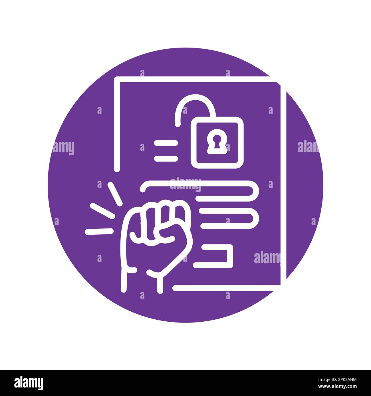 Brute force attack Stock Vector Images - Alamy