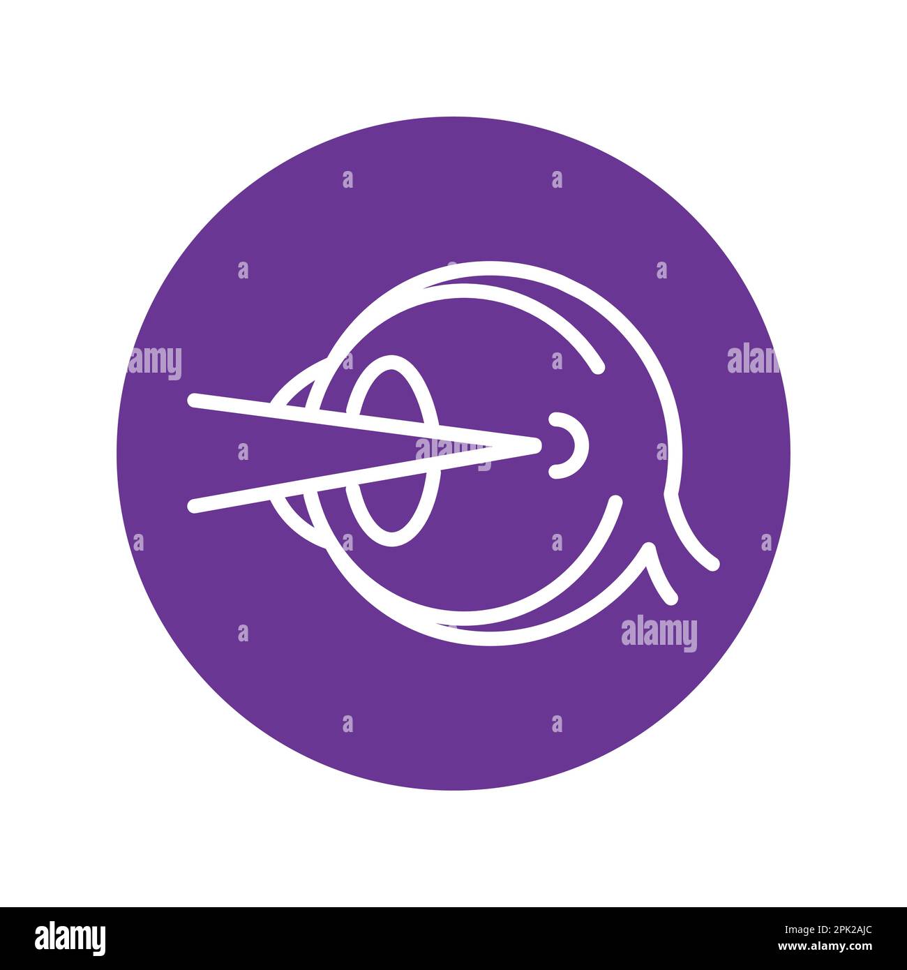 Myopia olor line icon. Pictogram for web page Stock Vector Image & Art ...