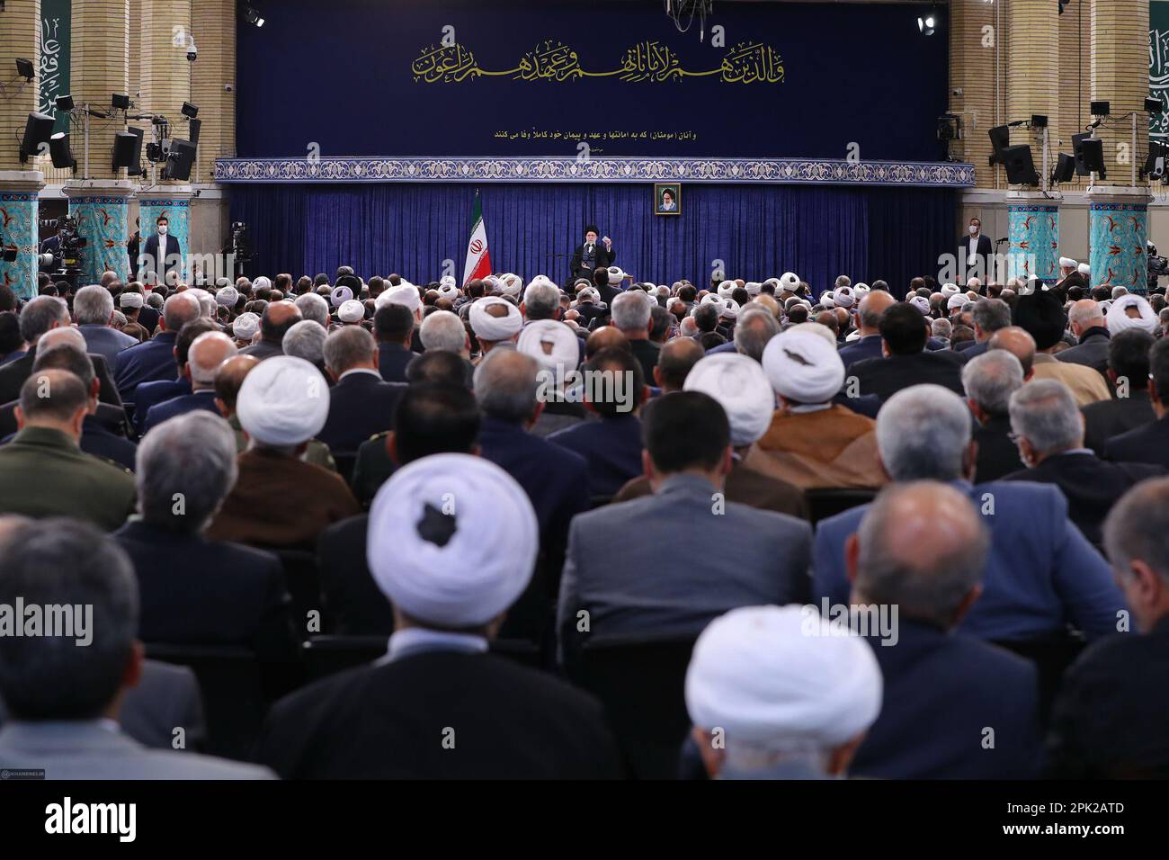 Tehran, Tehran, Iran. 5th Apr, 2023. This handout picture provided by ...