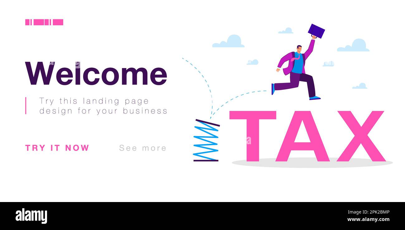 Tax leader Stock Vector Images - Alamy