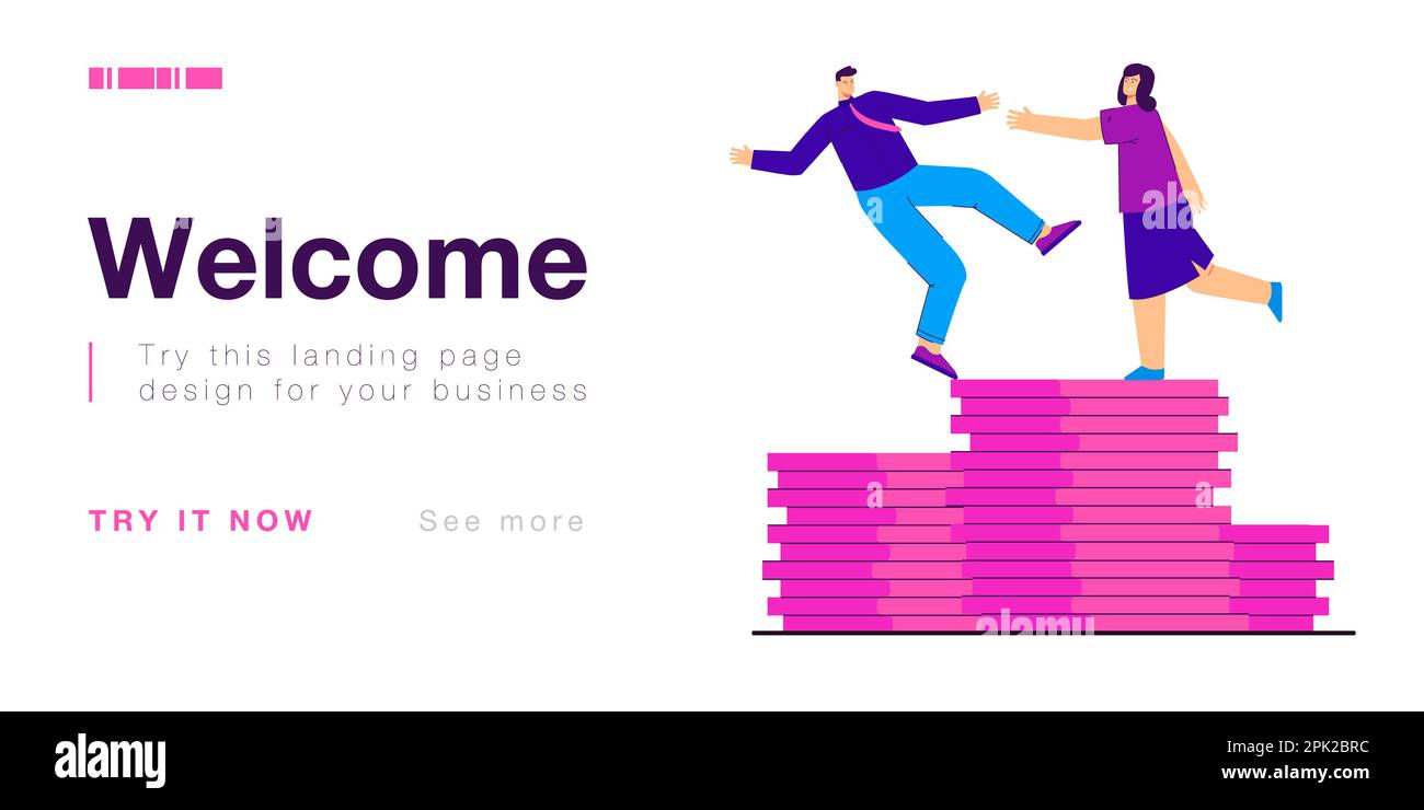 Woman giving helping hand to employee Stock Vector Image & Art - Alamy Woman giving helping hand to employee Stock Vector Image & Art - Alamy