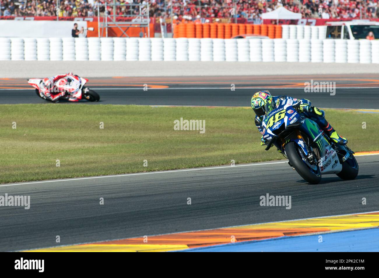 Moto GP 2016, Valencia, Spain, Circuit Ricardo Tormo. Credits: Andrea ...