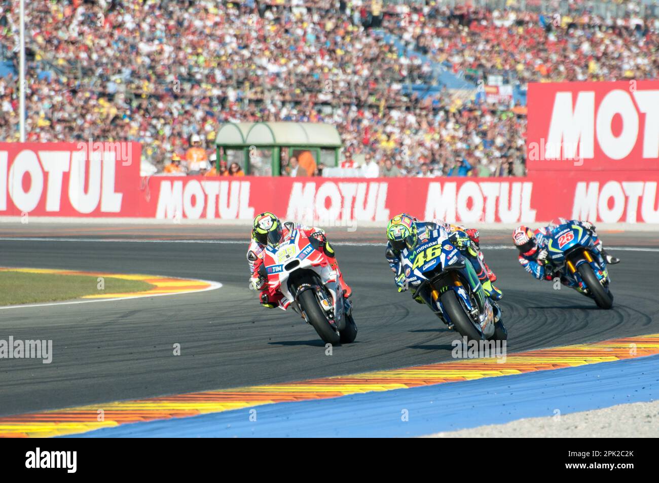 Moto GP 2016, Valencia, Spain, Circuit Ricardo Tormo. Credits: Andrea ...