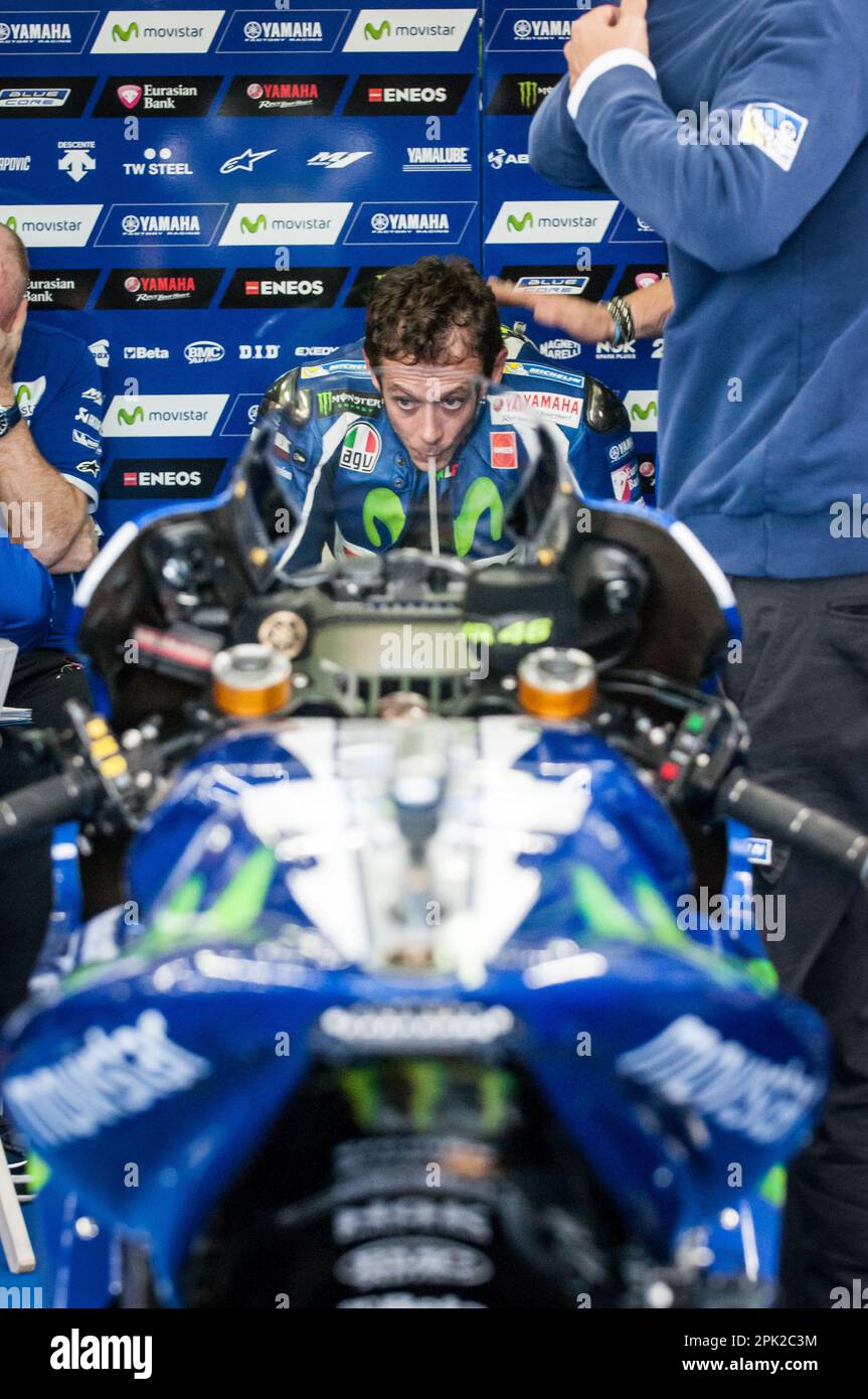 Moto GP 2016, Valencia, Spain, Circuit Ricardo Tormo. Credits: Andrea ...