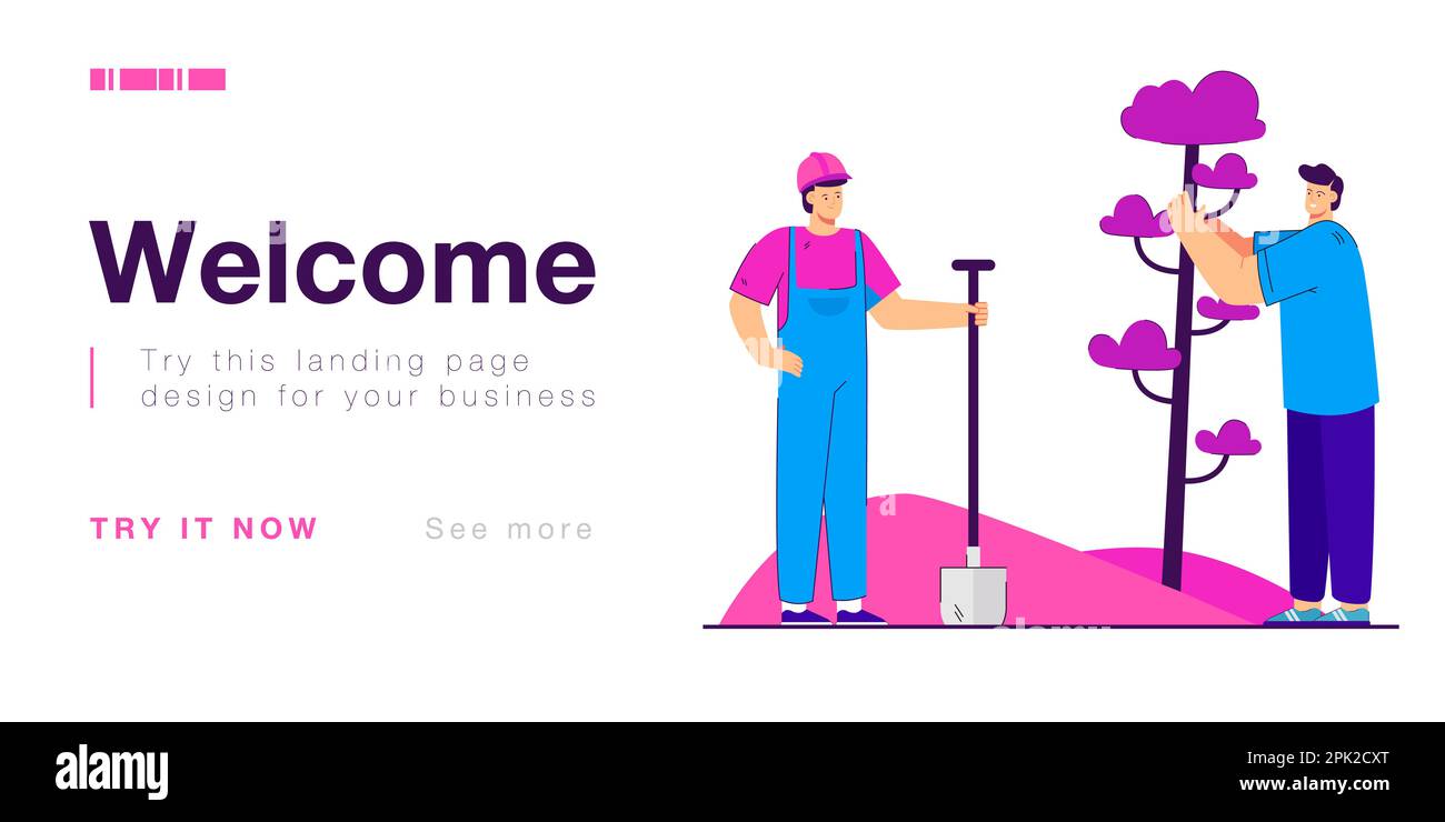 Man tree planting Cut Out Stock Images & Pictures - Alamy