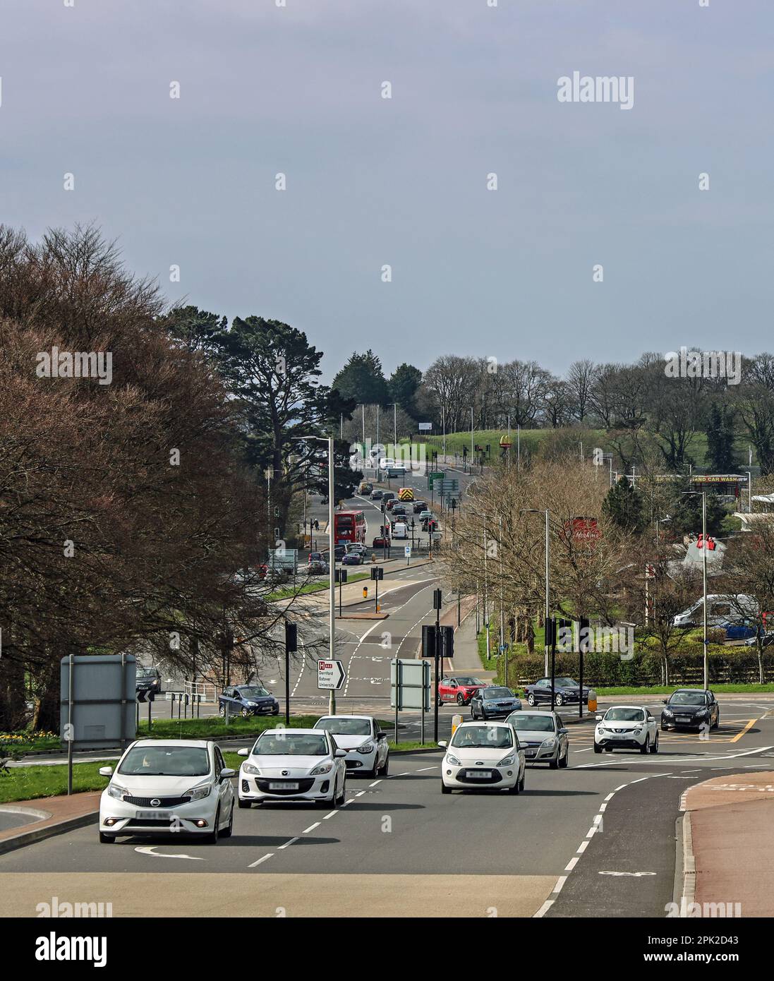 Derriford roundabout hi-res stock photography and images - Alamy