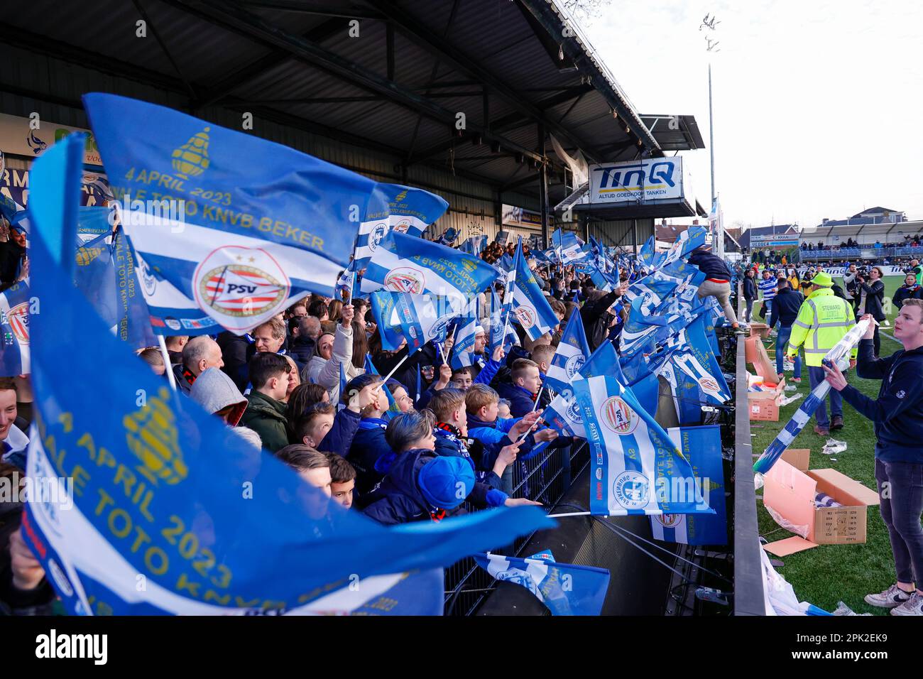 04-04-2023: Sport: Spakenburg v PSV SPAKENBURG, NETHERLANDS - APRIL 4 ...