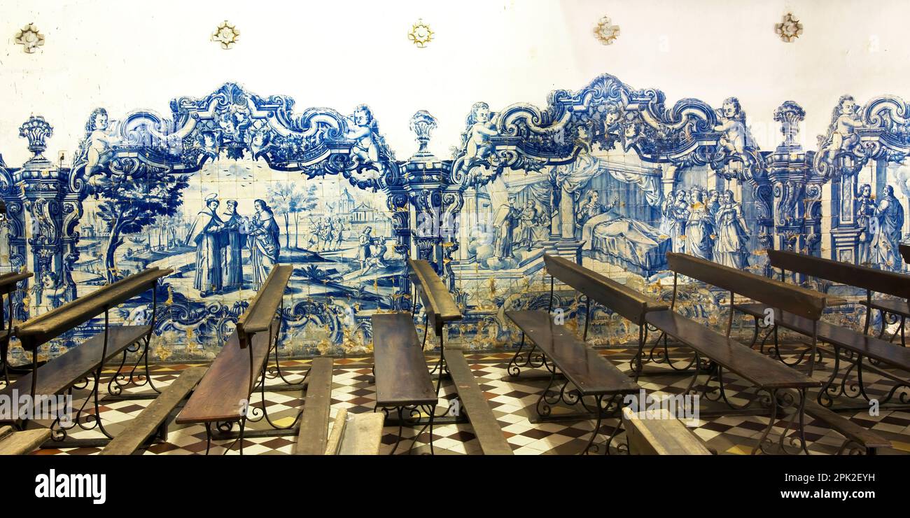 Recife, Brazil Convent and Church of Santo António, Interior, Painted ...