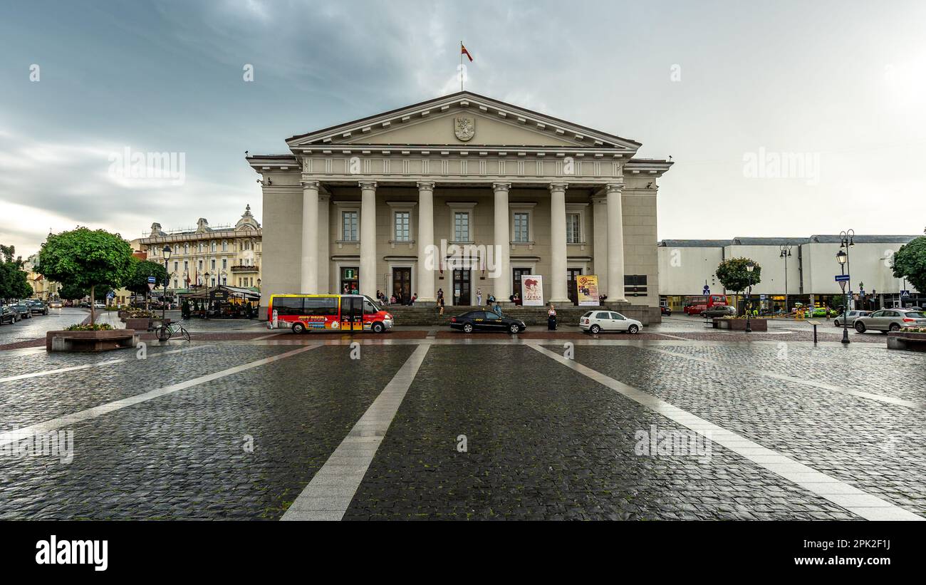 Vilnius, Lithuania - Vilnius Town Hall building Stock Photo - Alamy