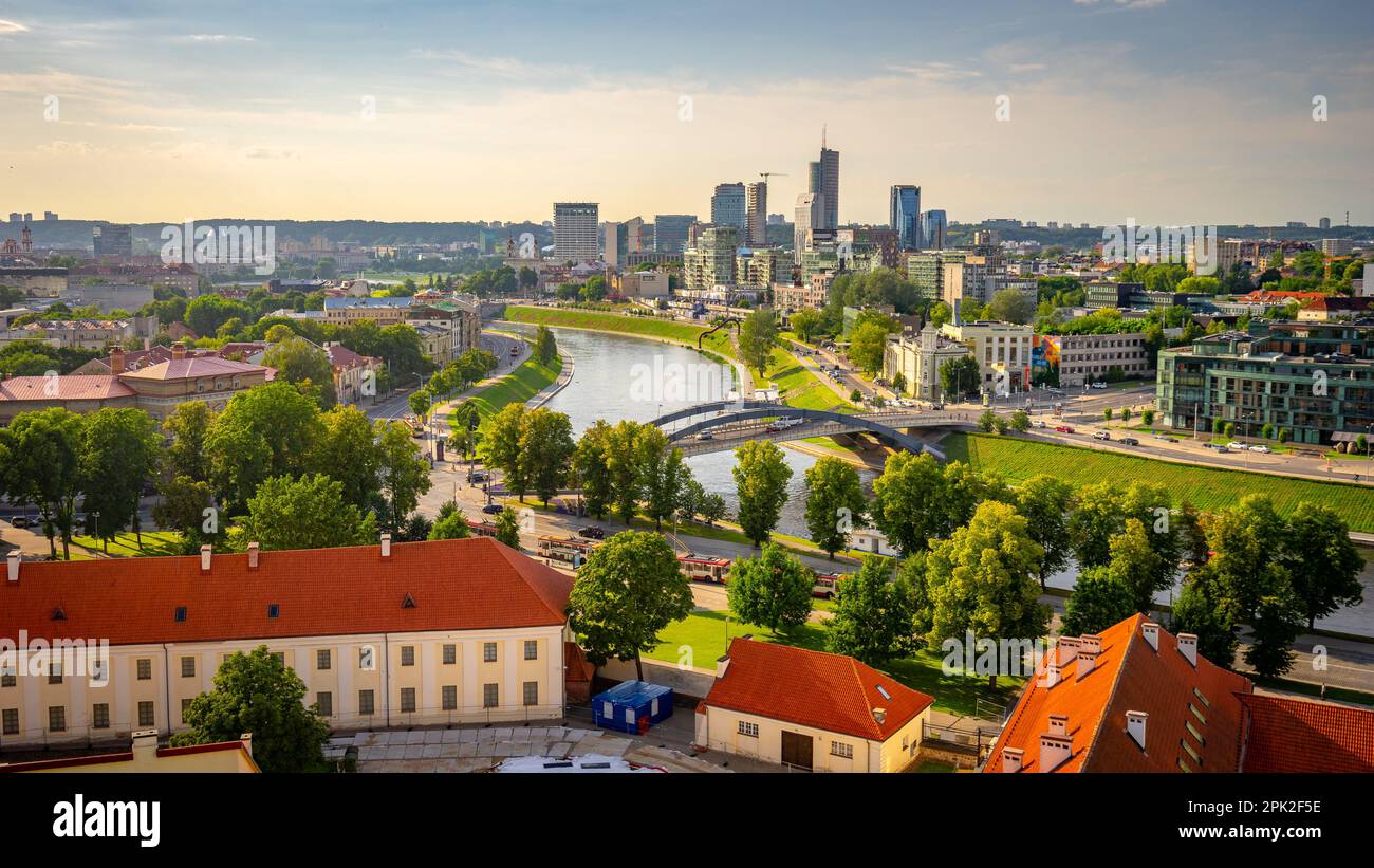 Beautiful vilnius city top hi-res stock photography and images - Alamy