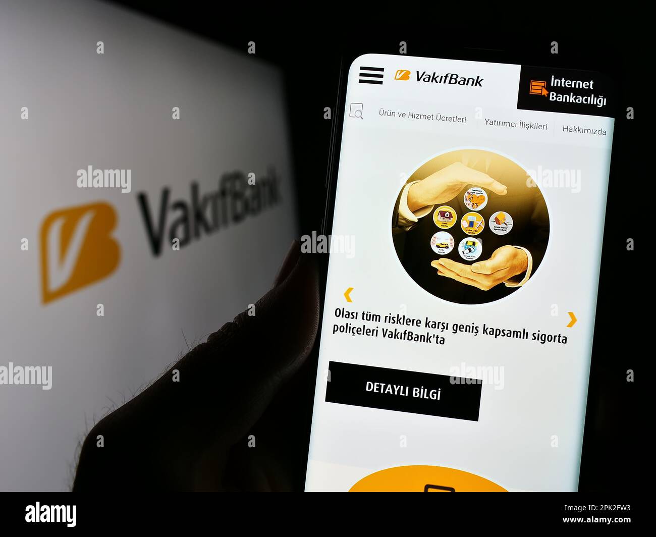 Vakifbank logo hi-res stock photography and images - Alamy
