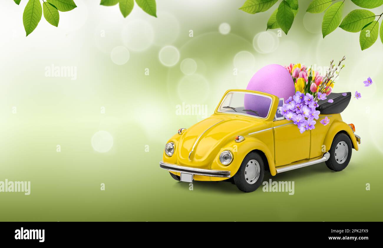 Easter vintage car hi-res stock photography and images - Alamy