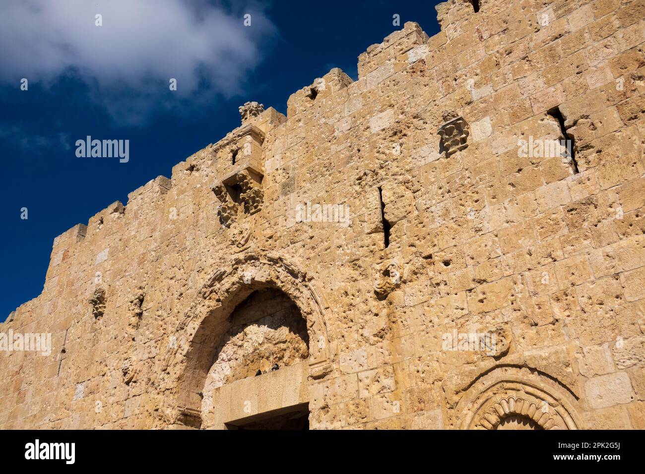Medieval building with arched windows in daylight Stock Photo - Alamy