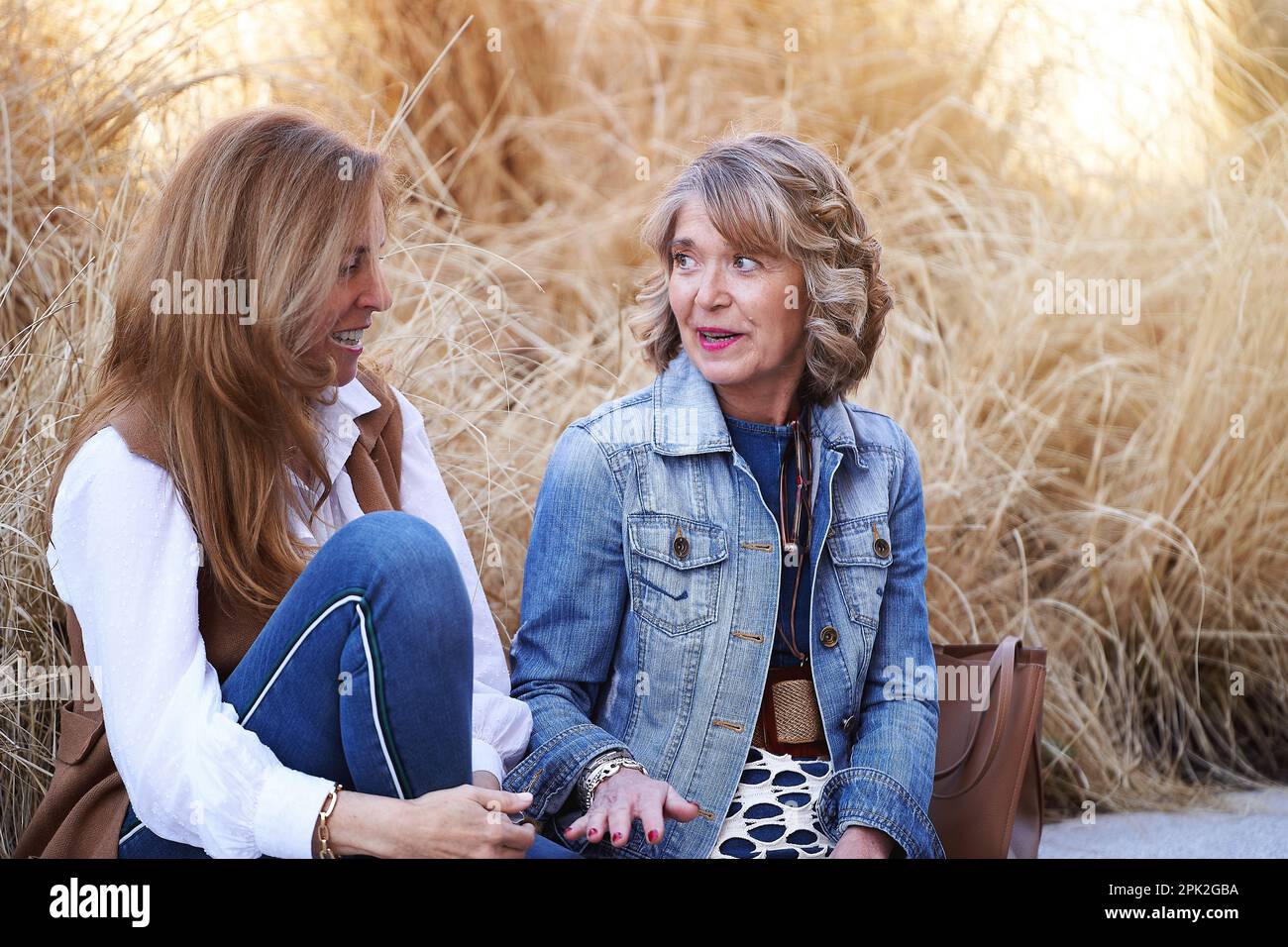 These two friends share a special bond that has stood the test of time ...