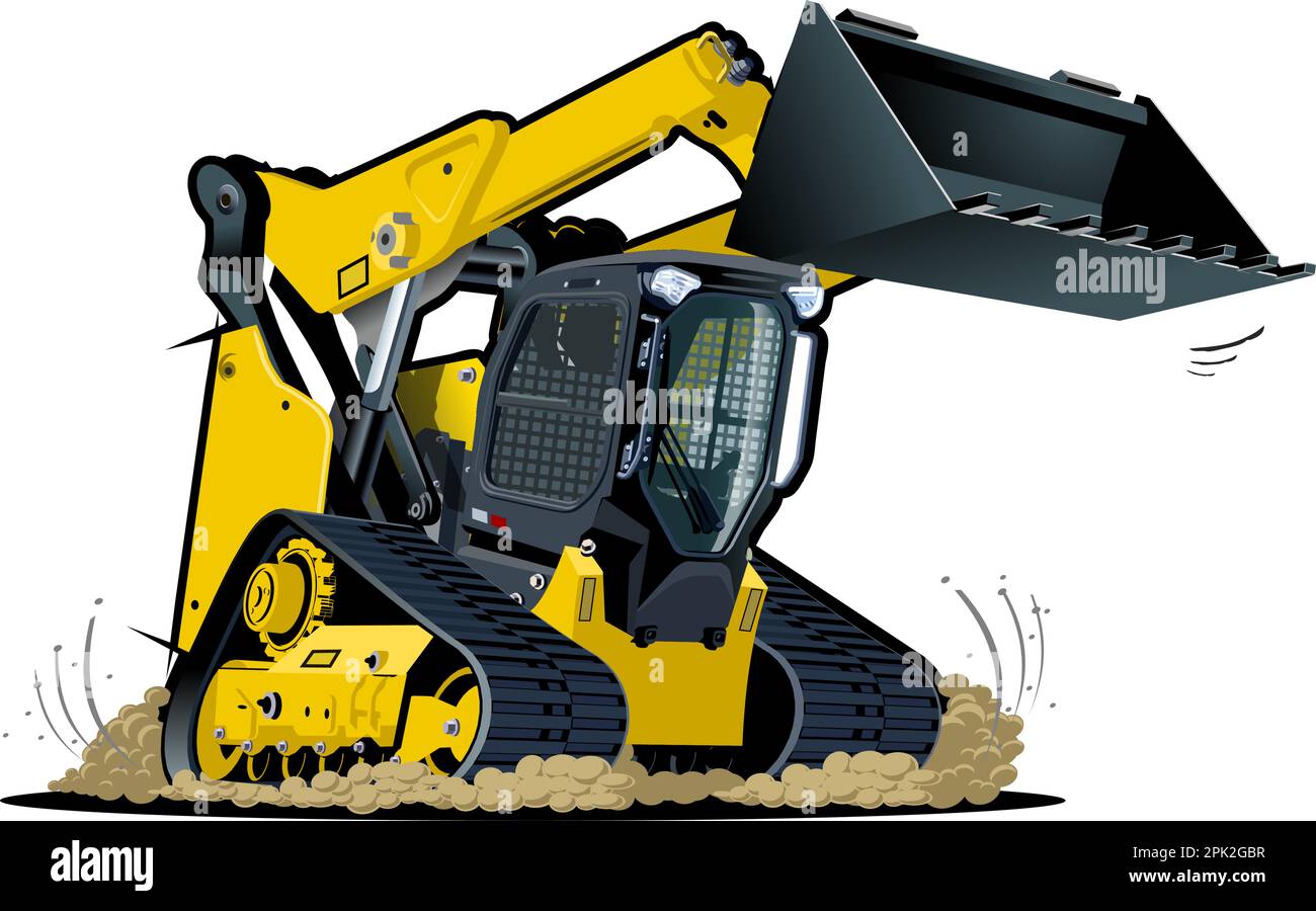 Vector Cartoon Skid Sreer. Available EPS-10 vector format separated by ...